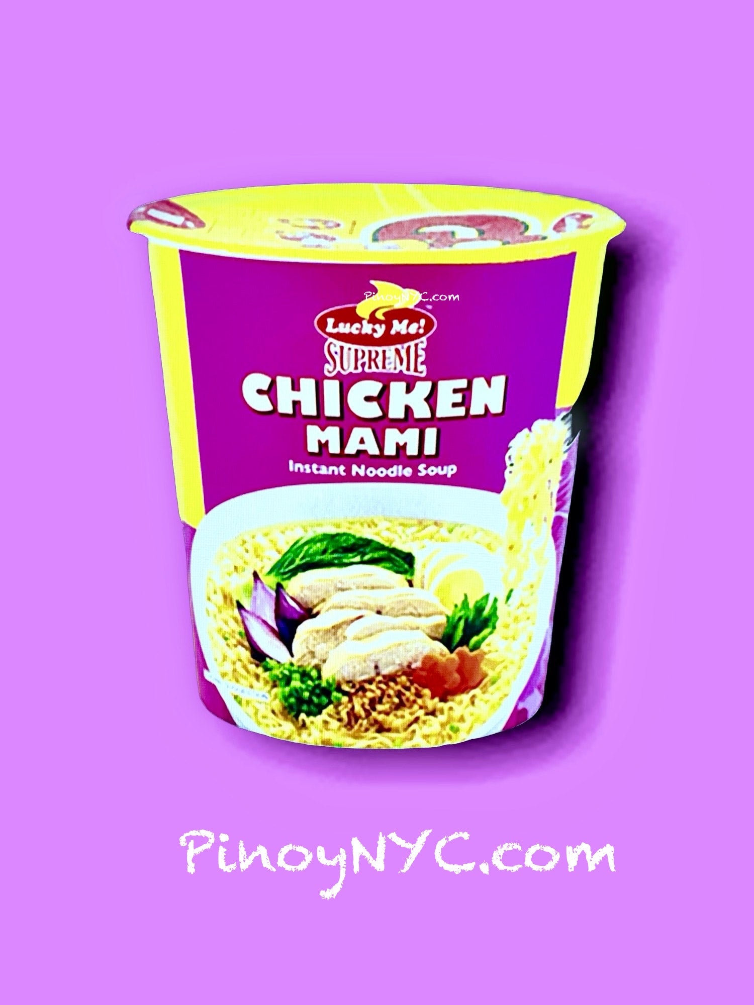 Lucky Me Supreme Chicken Mami cup 70g | PinoyNYC.com