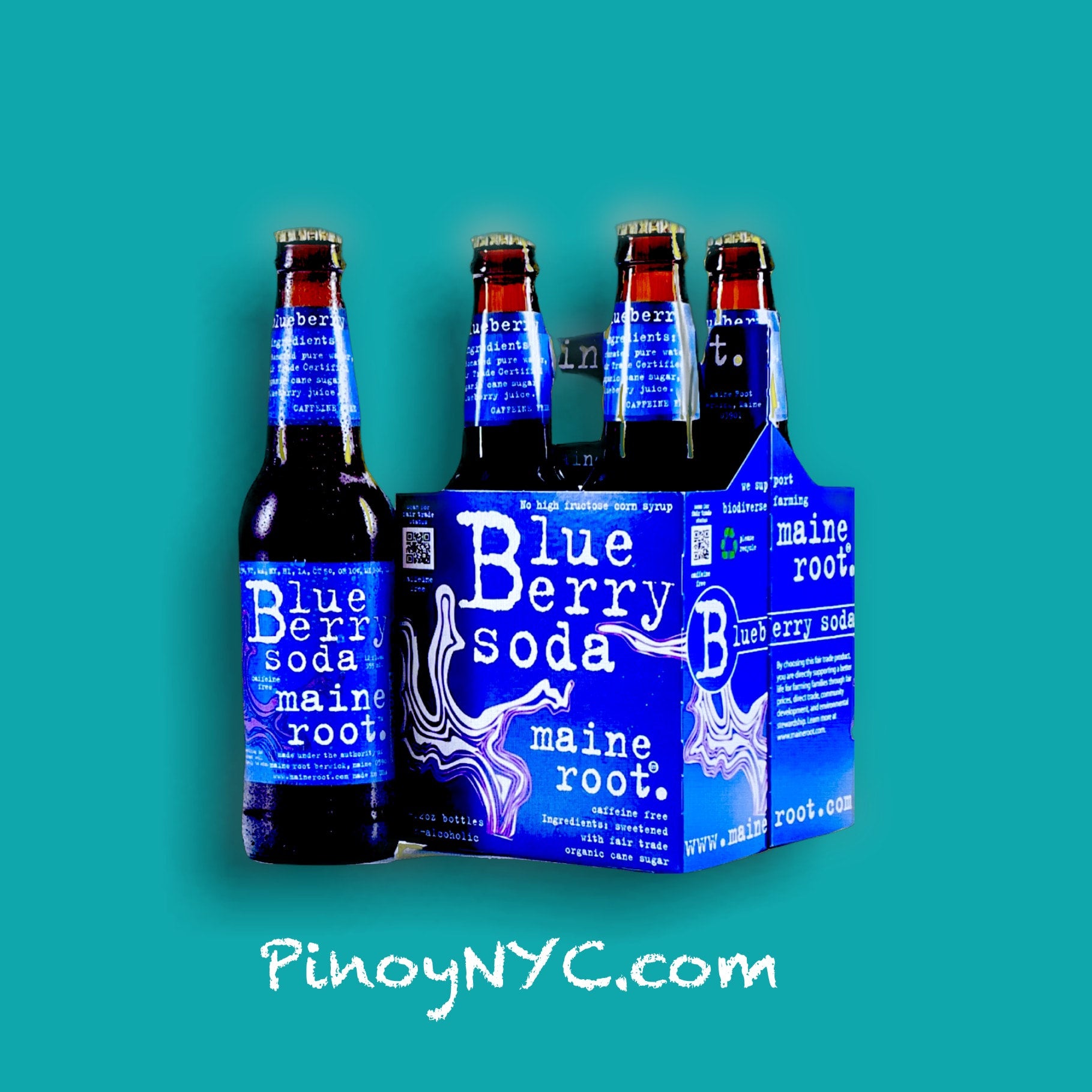Maine Root Blue Berry Soda | PinoyNYC.com