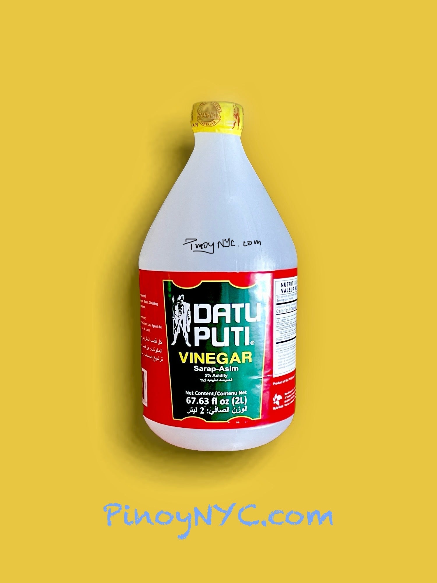 Datu Puti Vinegar 2 Ltr 1831 | PinoyNYC.com