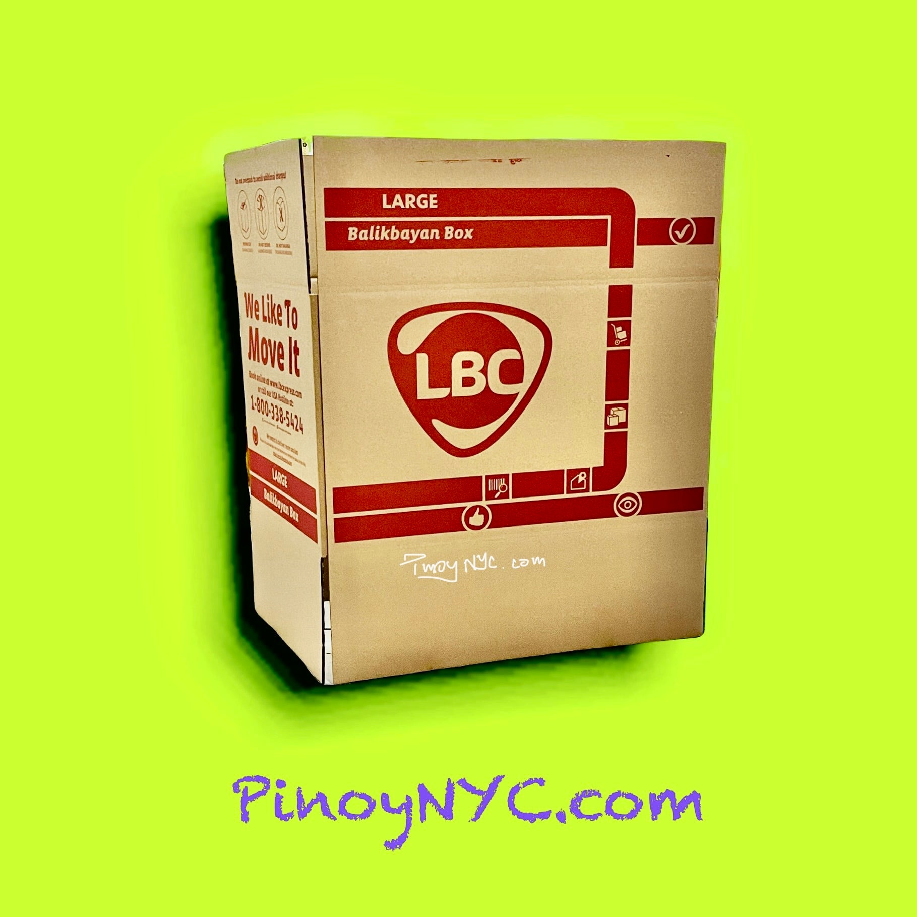 Balikbayan Box (LBC) 17x17x28 | PinoyNYC.com