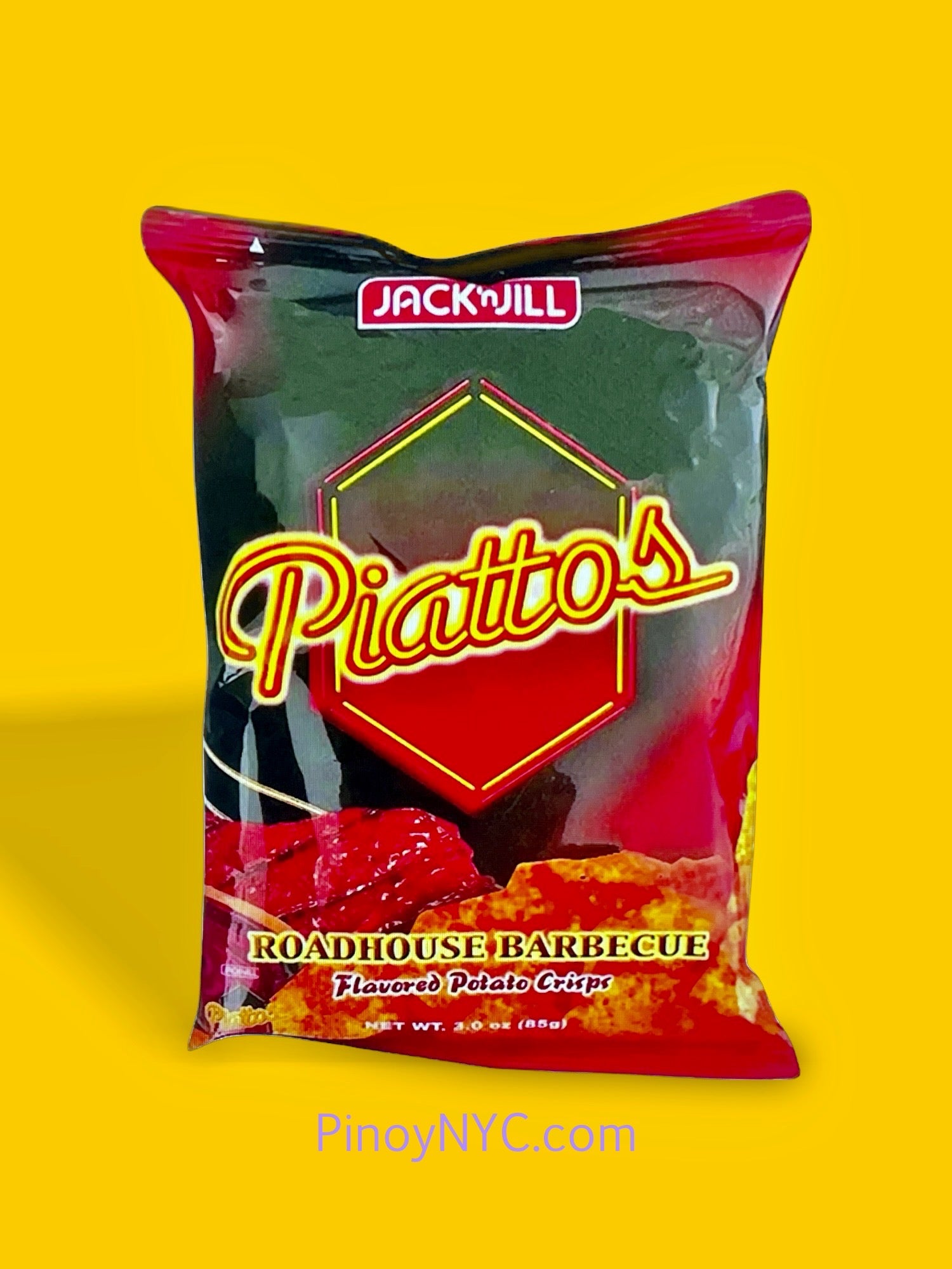 Jack & Jill - Piattos Roadhouse BBQ 85g | PinoyNYC.com