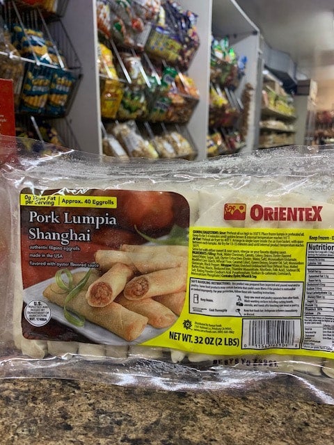 ORIENTEX PORK LUMPIA SHANGHAI 2lbs 3333 | PinoyNY.com