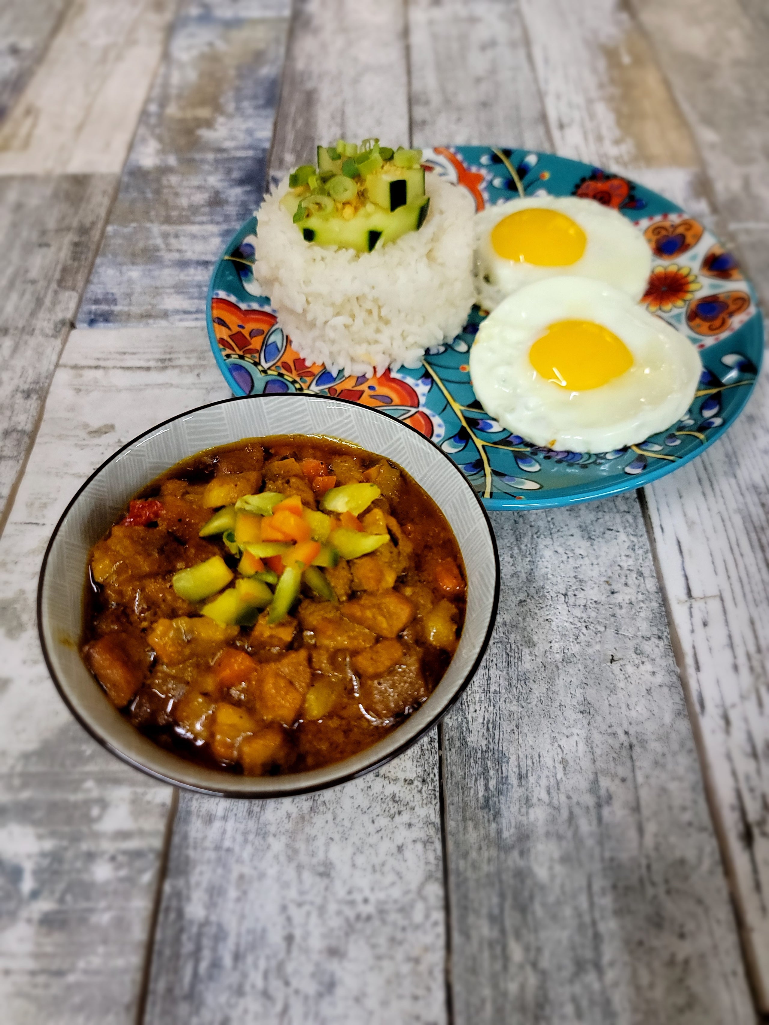 Bopis with eggs & rice | PinoyNYC.com