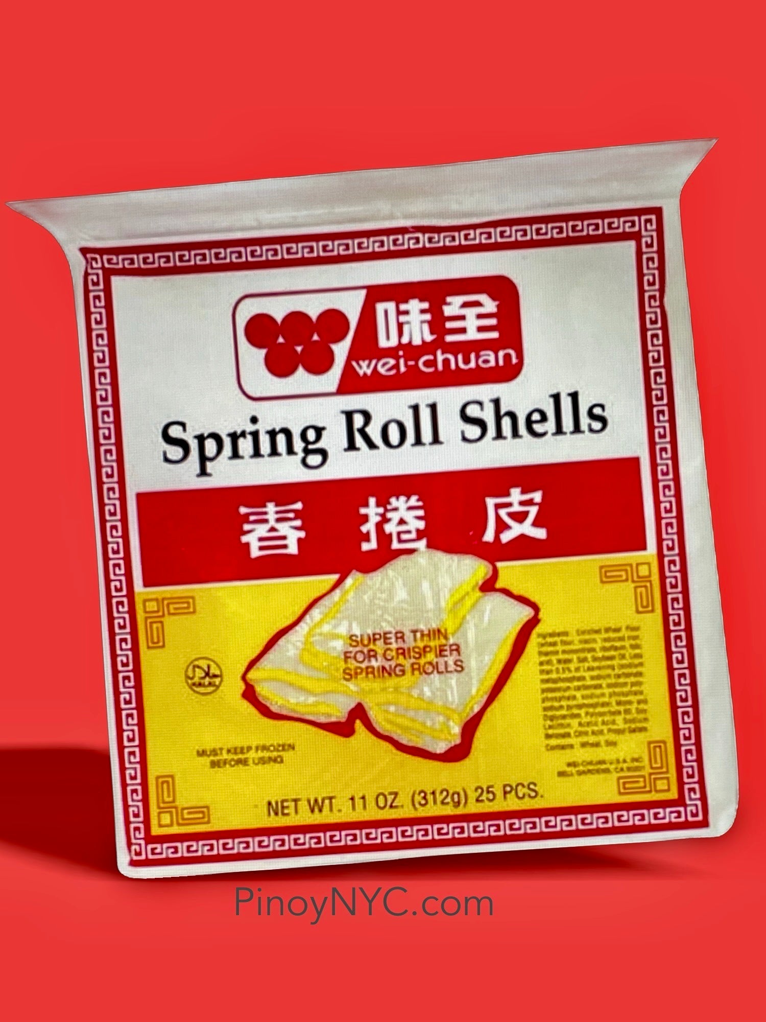 Wei Chuan Spring Roll Wrap (25sheets) | PinoyNYC.com